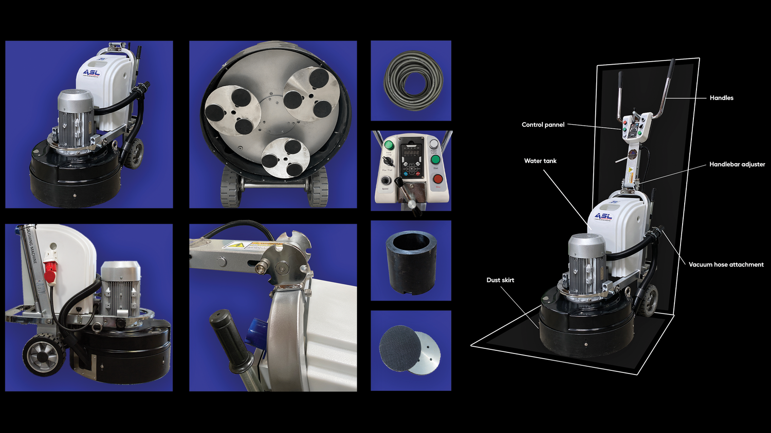 T8- 25" Electric Grinder – ASL Machines USA