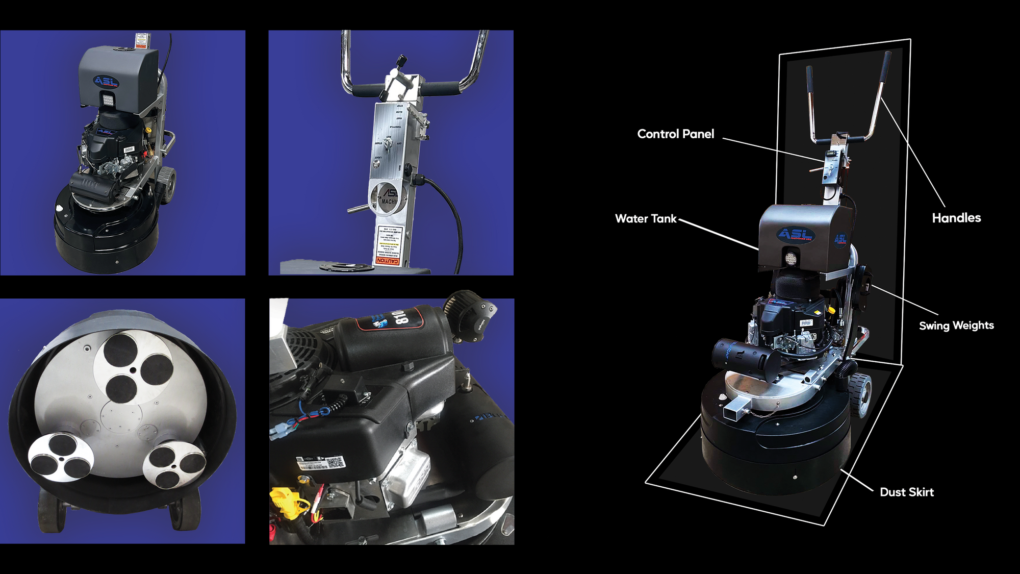 Pro 8- 25" Propane Grinder – ASL Machines USA