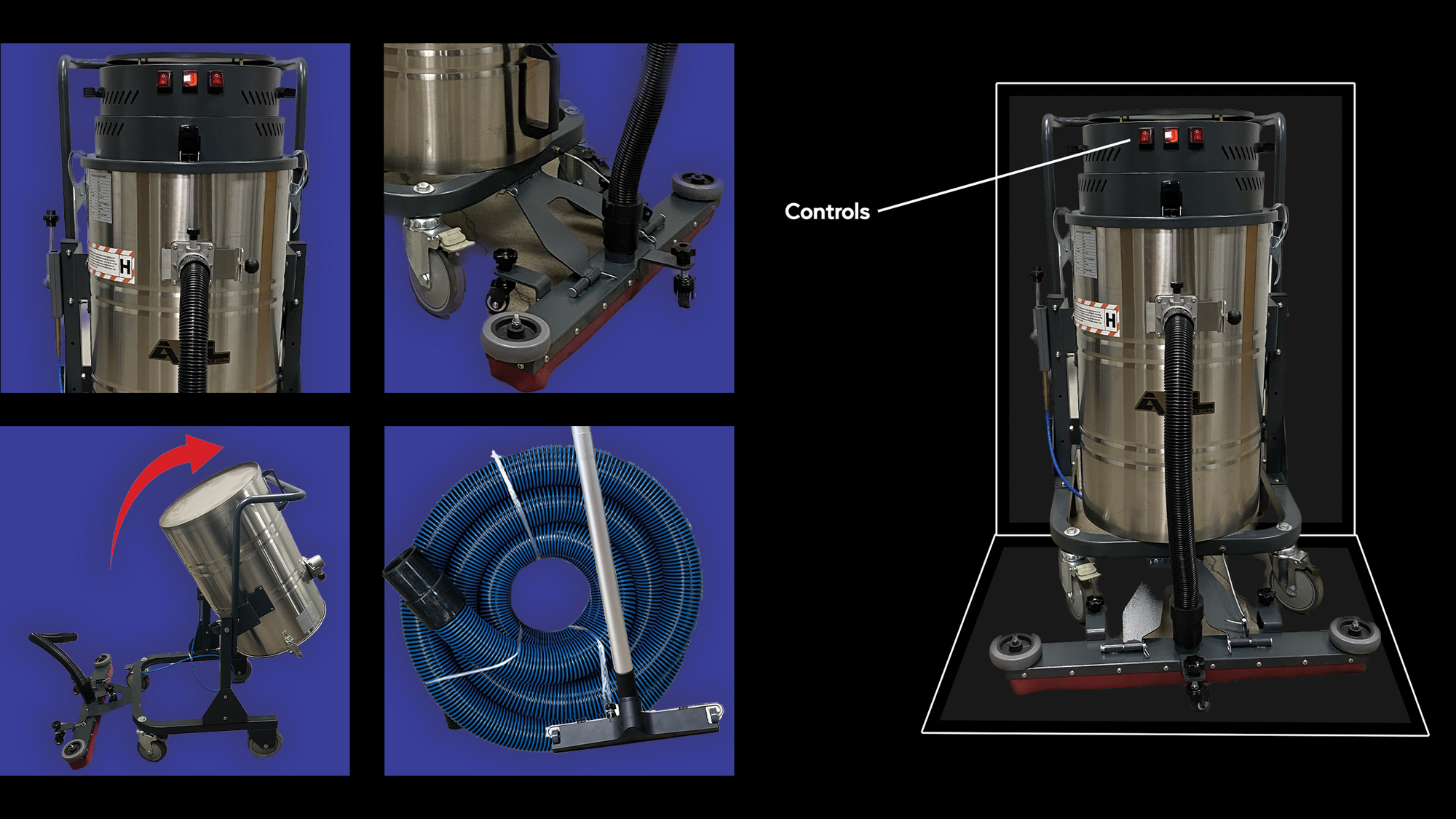 Wet or Dry Slurry Vacuum – ASL Machines USA