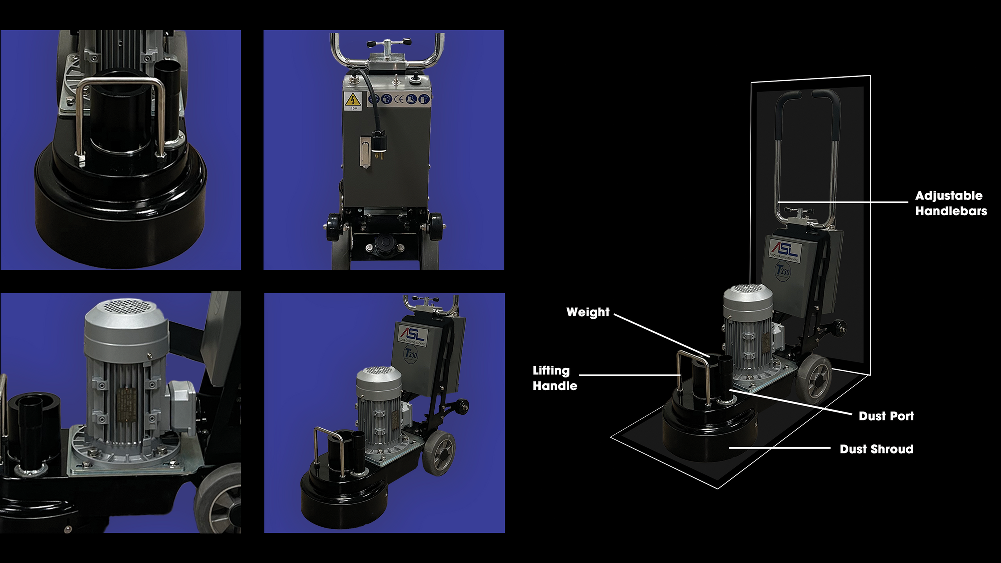 T330- 13" Edge Grinder – ASL Machines USA